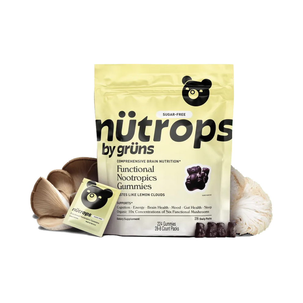 Nütrops | Mushroom Gummies for Brain & Body Health